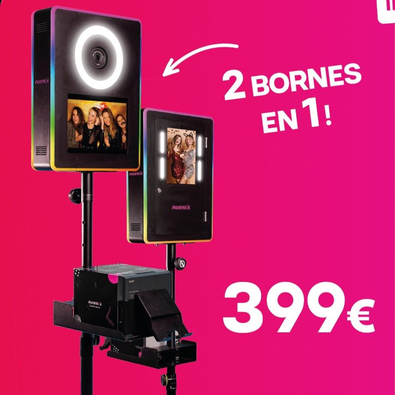 Location Photobooth Lyon - Borne Photo à 299€