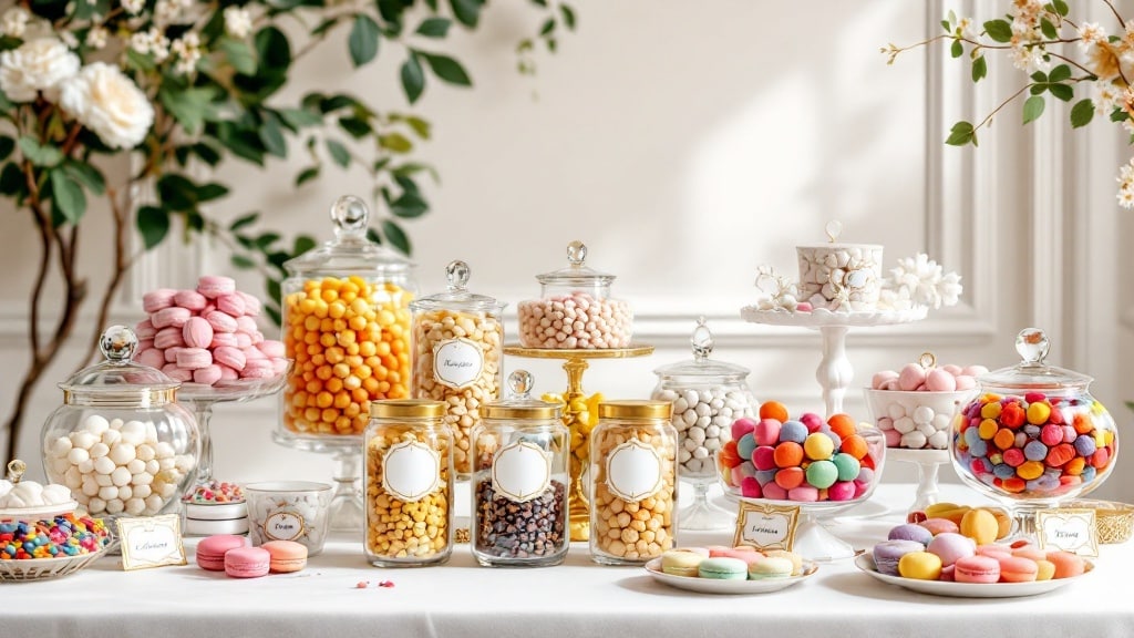 Candy Bar Mariage : Idées Déco, Bonbons & DIY